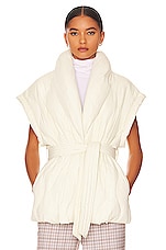 EAVES Addison Vest in Beige | REVOLVE