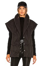 EAVES Addison Vest in Black | REVOLVE