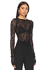 EB Denim Lombardi Top in Black Lace | REVOLVE