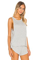 eberjey Elon Muscle Tank in Heather Grey | REVOLVE