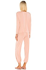 eberjey Gisele Slouchy Set in Misty Rose & Ivory | REVOLVE