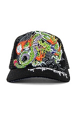 Ed Hardy Japan Dragon Hat in Black | REVOLVE