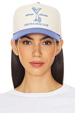 Eleven Eleven x REVOLVE Health & Social Cap in Beige & Cornflower | REVOLVE