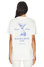 Eleven Eleven X Revolve Health & Social Tee in Bone | REVOLVE