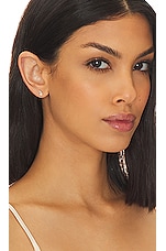 EF COLLECTION Diamond Flutter Stud Set in 14k Yellow Gold | REVOLVE