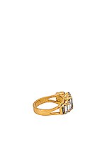 Elizabeth Cole Ramsey Ring in Crystal | REVOLVE