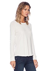 EVER Jane Raglan Crew in Vintage White | REVOLVE