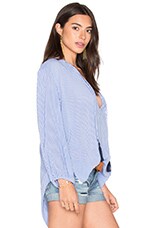 FAITHFULL THE BRAND Alice Shirt in Rider Stripe in Rider Stripes | REVOLVE