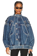 FRAME The Mc Denim Jacket in Pond | REVOLVE