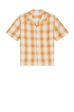FRAME Baja Plaid Shirt in Rust | REVOLVE
