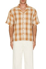 FRAME Baja Plaid Shirt in Rust | REVOLVE