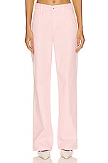 Favorite Daughter The Taylor Low Rise Trouser in Ballet Slipper | REVOLVE