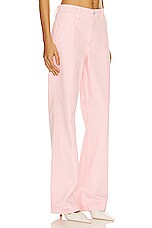 Favorite Daughter The Taylor Low Rise Trouser in Ballet Slipper | REVOLVE