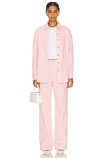 Favorite Daughter The Taylor Low Rise Trouser in Ballet Slipper | REVOLVE