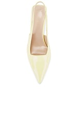 FEMME LA x REVOLVE G55 Kitten Heel in Butter Yellow | REVOLVE