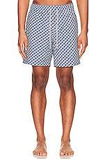 Fair Harbor the Bayberry Swim Shorts in Navy Geo | REVOLVE