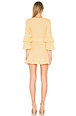 The Fifth Label Idyllic Wrap Dress in Buttercup & White | REVOLVE