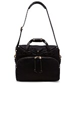 Filson The Black Collection Twill Padded Laptop Briefcase in Black ...