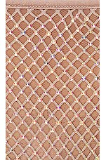 fleur du mal Rhinestone Fishnet Bralette in Tan | REVOLVE