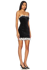 For Love & Lemons Melrose Mini Dress in Black | REVOLVE