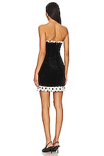 For Love & Lemons Melrose Mini Dress in Black | REVOLVE