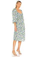 For Love & Lemons Bridget Midi Dress in Wisteria | REVOLVE