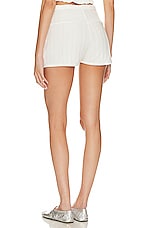 For Love & Lemons Allison Short in White | REVOLVE
