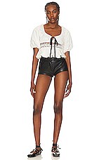 For Love & Lemons Marsha Top in White | REVOLVE