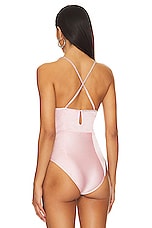 For Love & Lemons Skye Bodysuit in Pink | REVOLVE