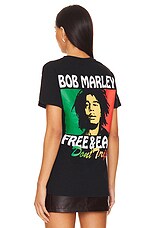 Free & Easy Bob Marley Natty Dread Tee in Black | REVOLVE