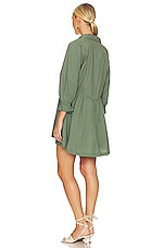 Free People Hannah Poplin Dress in Army | REVOLVE