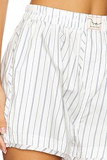 Free People x We The Free Day To Day Striped Boxer In Ivory Combo in ...