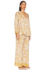 Free People X Intimately FP Dreamy Days Pajama Set in Golden Combo ...