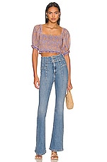 Free People x We The Free Jayde Flare in Sunburst Blue | REVOLVE