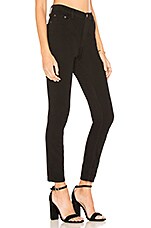Free People High Rise Long And Lean Jean in Black | REVOLVE