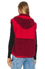 Free People x FP Movement Adventure Awaits Vest in Cherry Combo | REVOLVE