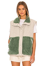 Free People x FP Movement Adventure Awaits Vest in Muted Beige Combo ...