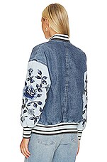 Free People Team Spirit Jacket in Stone Blue | REVOLVE