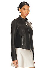 Free People x We The Free Max Faux Moto Jacket in Black | REVOLVE