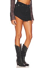 Free People Sky High Mini Skirt in Black | REVOLVE