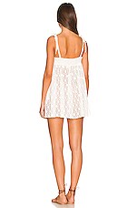 Free People Lace Rule The World Romper in Ivory | REVOLVE