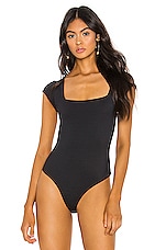 Free People Square Eyes Bodysuit in Black | REVOLVE