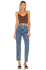 Free People X REVOLVE Ribbed V Neck Brami Tank in Cappuccino | REVOLVE