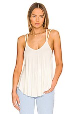 Free People Rock Your World Tank in Bone | REVOLVE