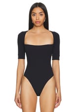 Free People x REVOLVE Everly Bodysuit in Black | REVOLVE