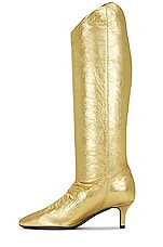 Free People Sloane Slouch Boot in Gold | REVOLVE