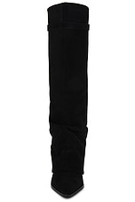 Free People Felicity Foldover Boot in Black | REVOLVE