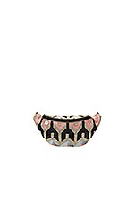 From St Xavier Elijah Bag in Black & Gold | REVOLVE