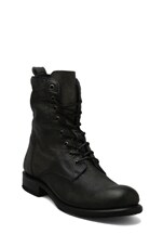 Frye Rogan Tall Lace Up Boot in Black | REVOLVE