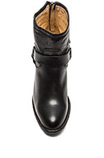 Frye Tabitha Harness Short Bootie in Black | REVOLVE